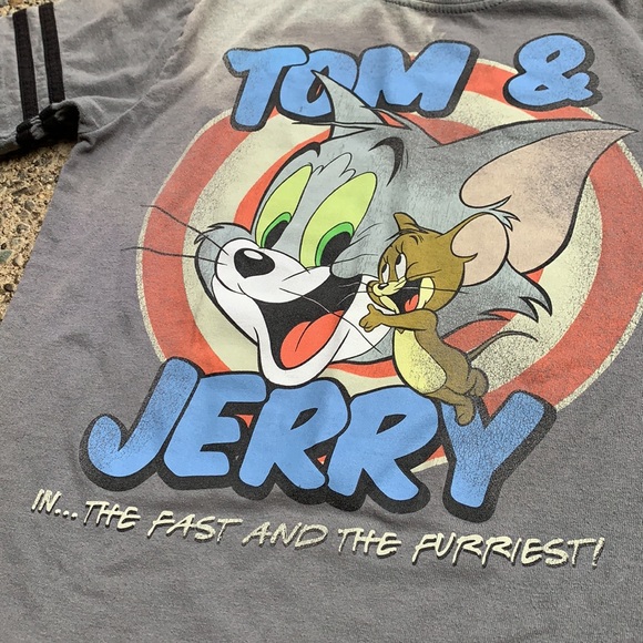 Tom and Jerry | Shirts & Tops | Cool Kid Tom And Jerry Distressed Tee ...